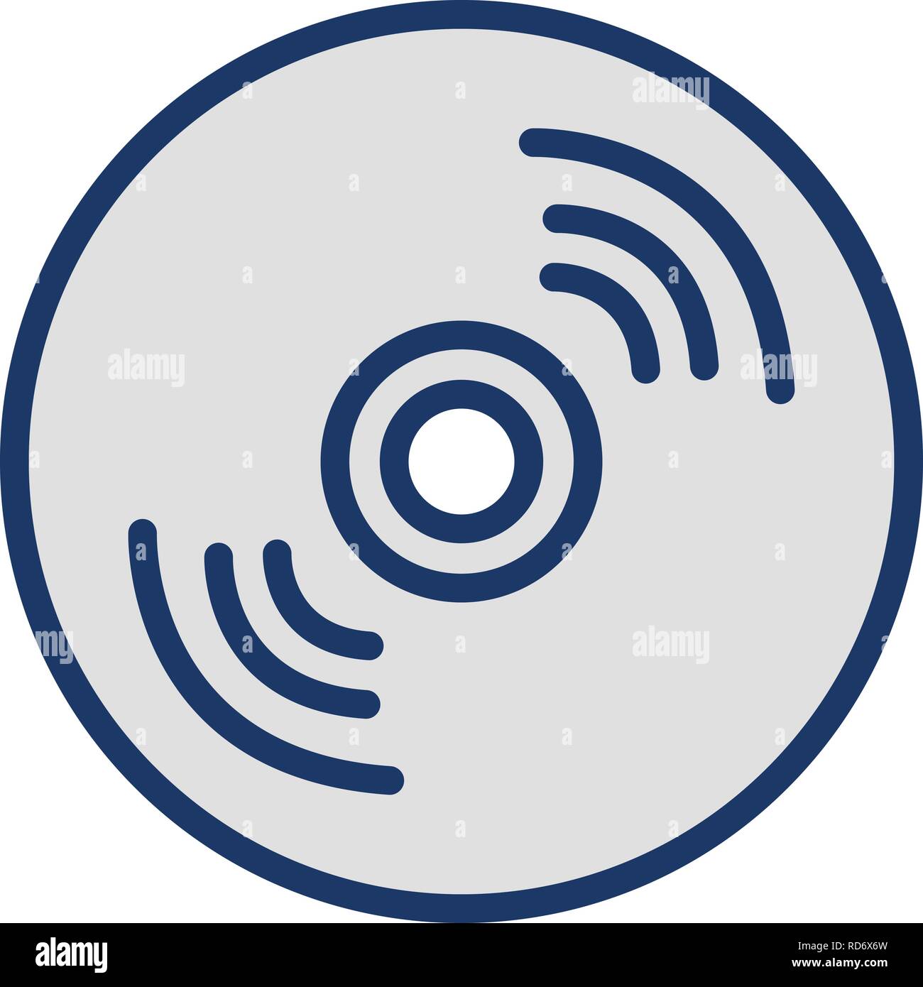 Compact Disk Sign Icon Vector Illustration For Personal And Commercial ...