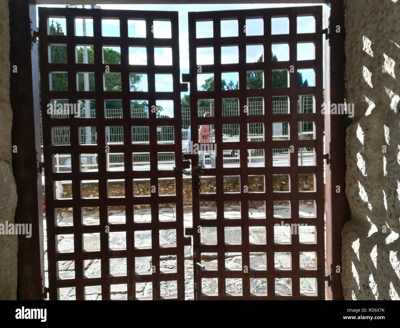 Amphitheatre (Pula), interior, exhibition 06 Stock Photo - Alamy