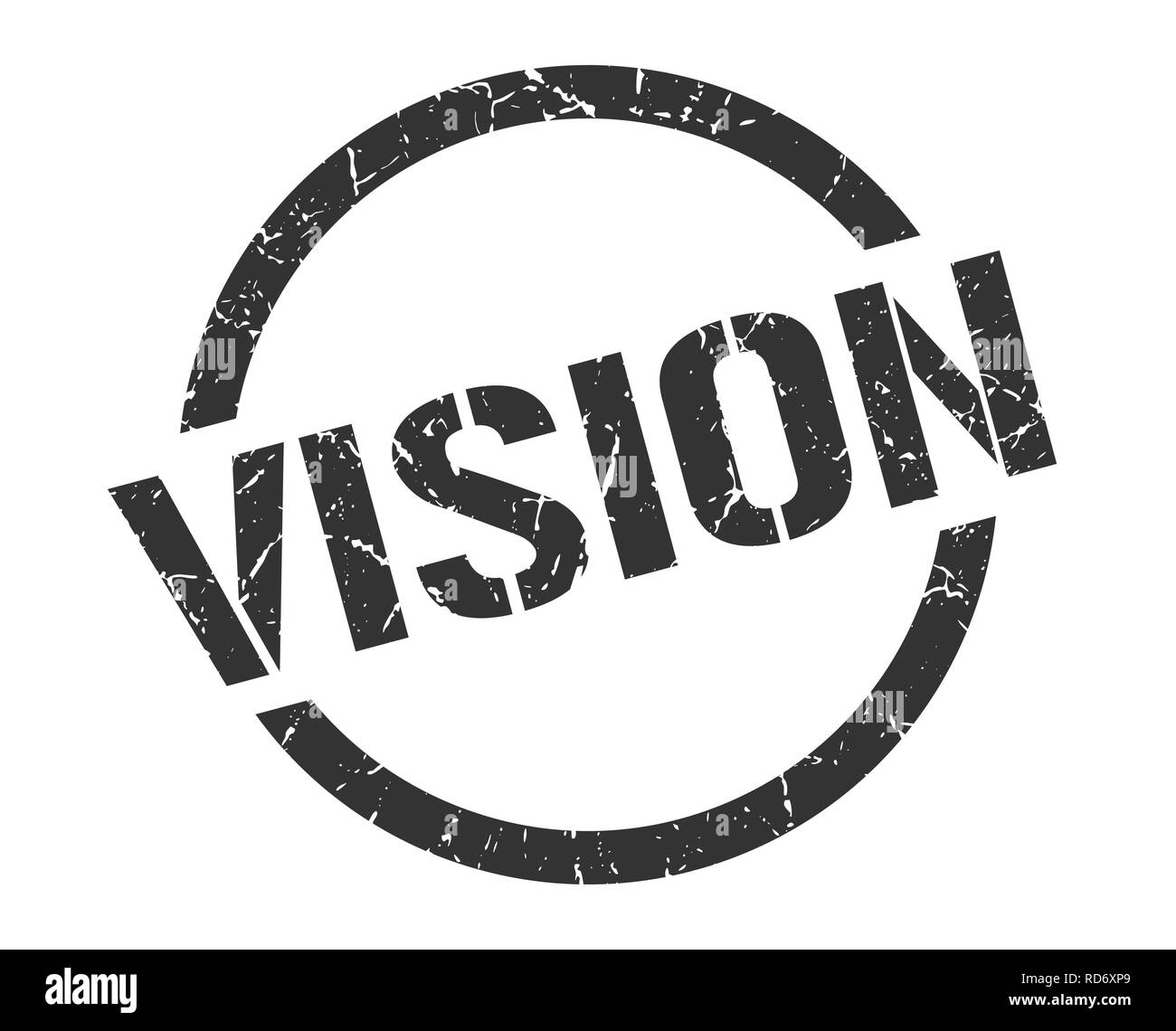 vision black round stamp Stock Vector Image & Art - Alamy