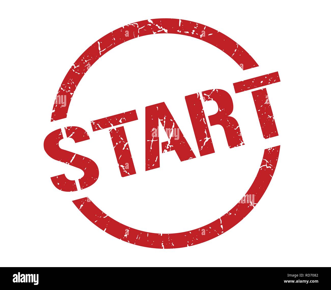 start red round stamp Stock Vector Image & Art - Alamy