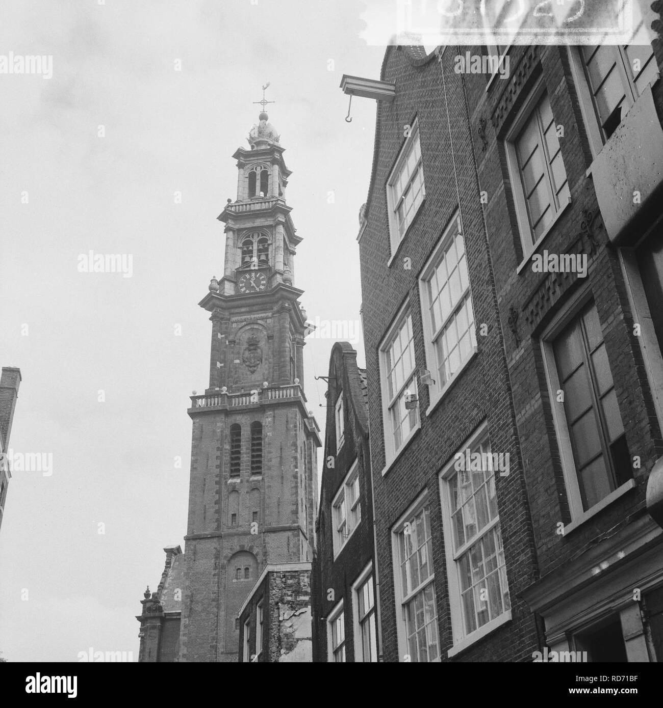 Westertoren in amsterdam Black and White Stock Photos & Images - Alamy