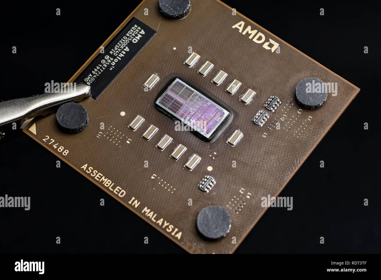 AMD AthlonXP Barton AQXDA 0322SPIW ZS-PMax - Stack Stock Photo - Alamy