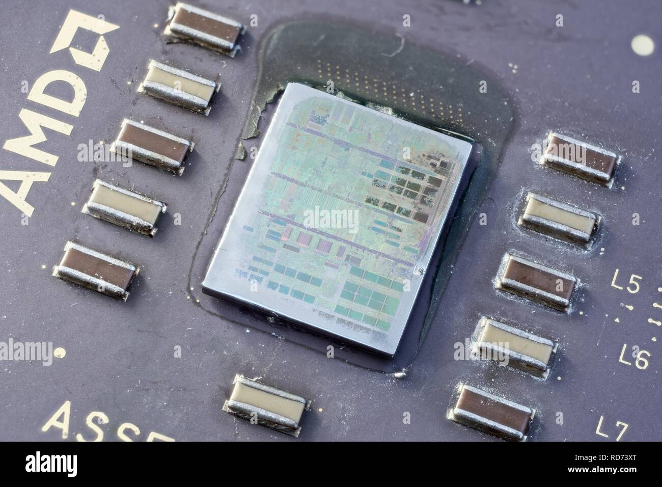 AMD Duron Spitfire ANCA 0112MPMW ZS-PMax - Stack Stock Photo - Alamy
