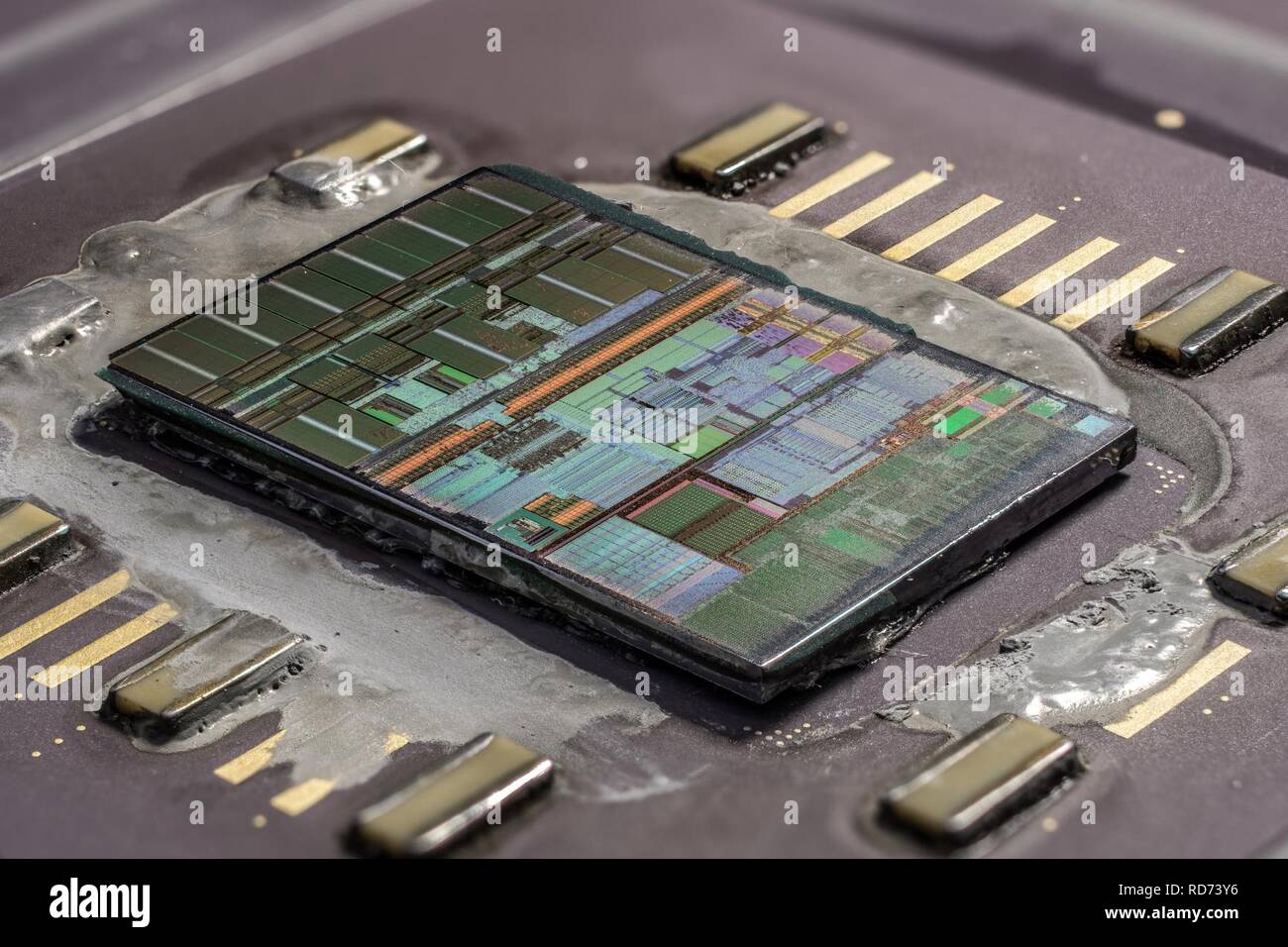 AMD K6 (Model6) 200ALYD ZS-DMap - Stack Stock Photo - Alamy