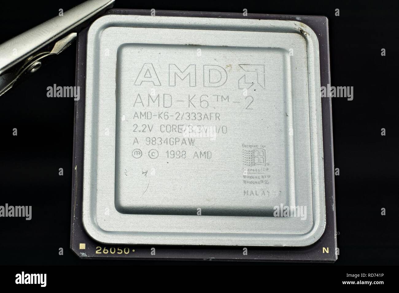AMD K6-2 Chomper (Model8) 333AFR Stack Stock Photo - Alamy