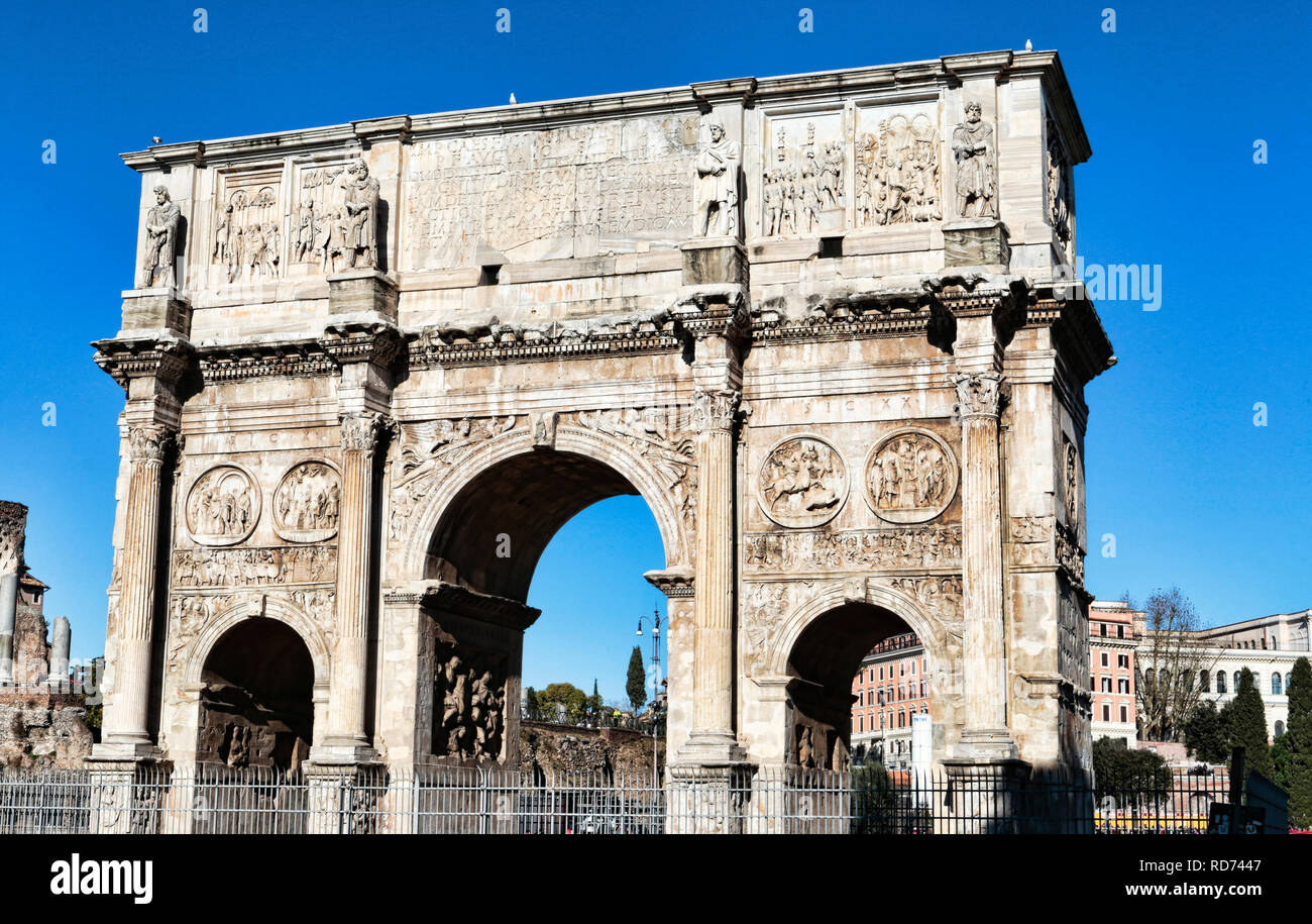 Constantine arch latin hi-res stock photography and images - Alamy