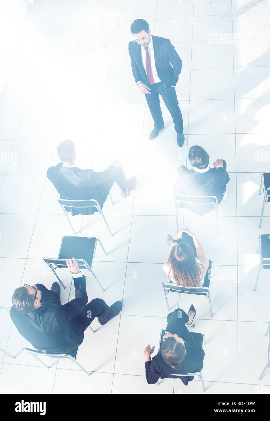 meeting partners in the conference room Stock Photo - Alamy