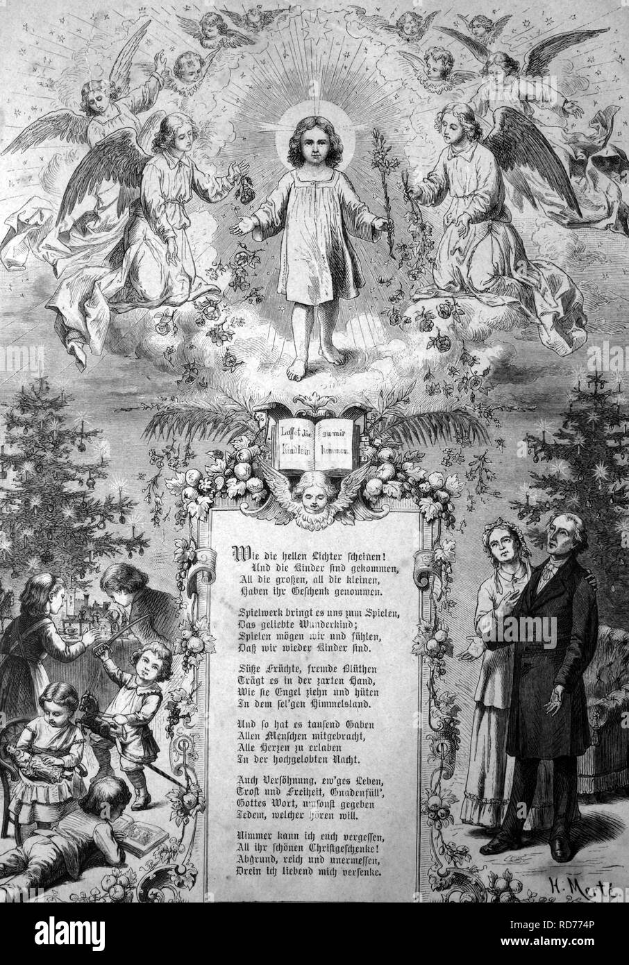 Historical season representation Black and White Stock Photos & Images ...