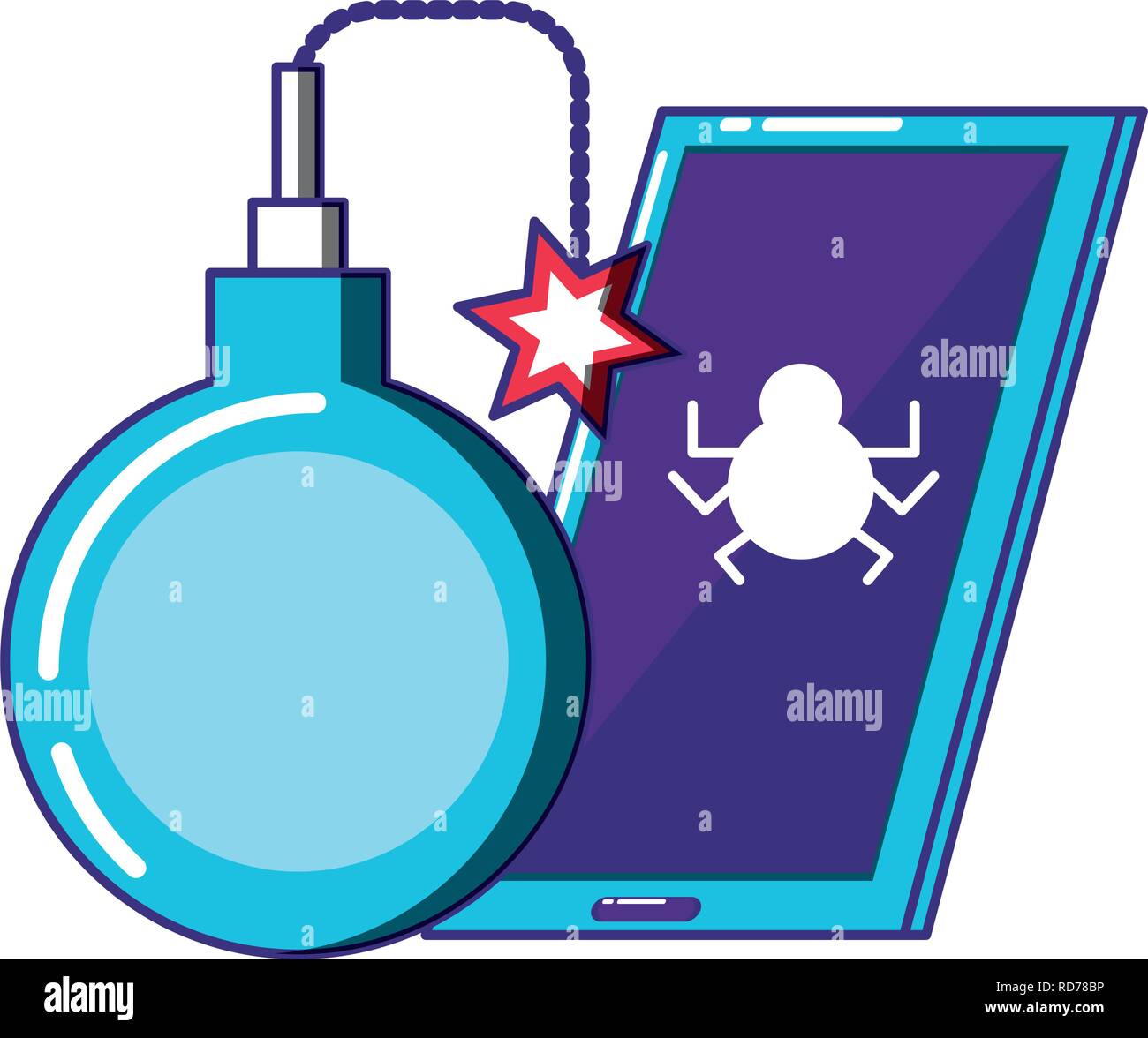 Smart bomb Stock Vector Images - Alamy