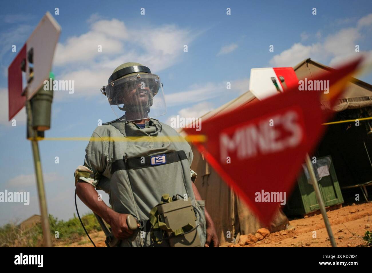 AMISOM Djiboutian Contingent in Belet Weyne 07 (8213479466 Stock Photo ...