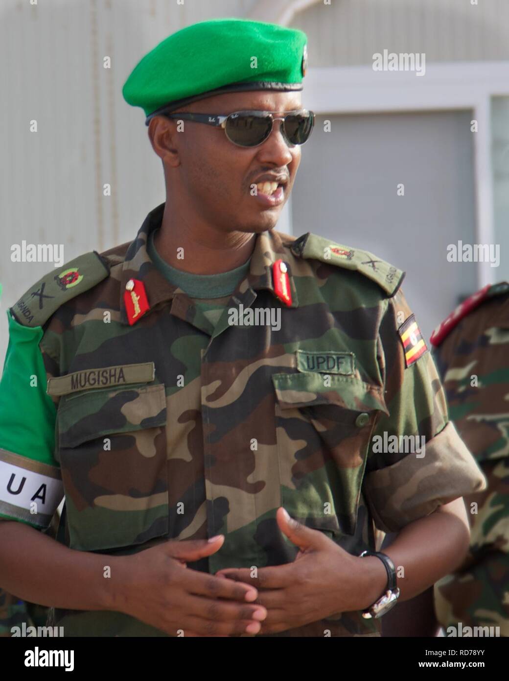 AMISOM Force Commander Maj Gen F Mugisha (6243564518 Stock Photo - Alamy