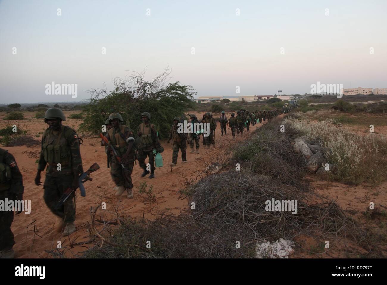 AMISOM operation to secure Maslah Town (6946596239 Stock Photo - Alamy