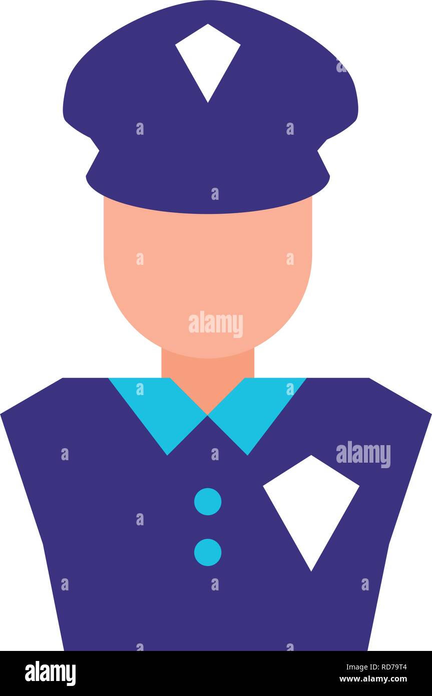 security agent avatar icon vector illustration design Stock Vector ...