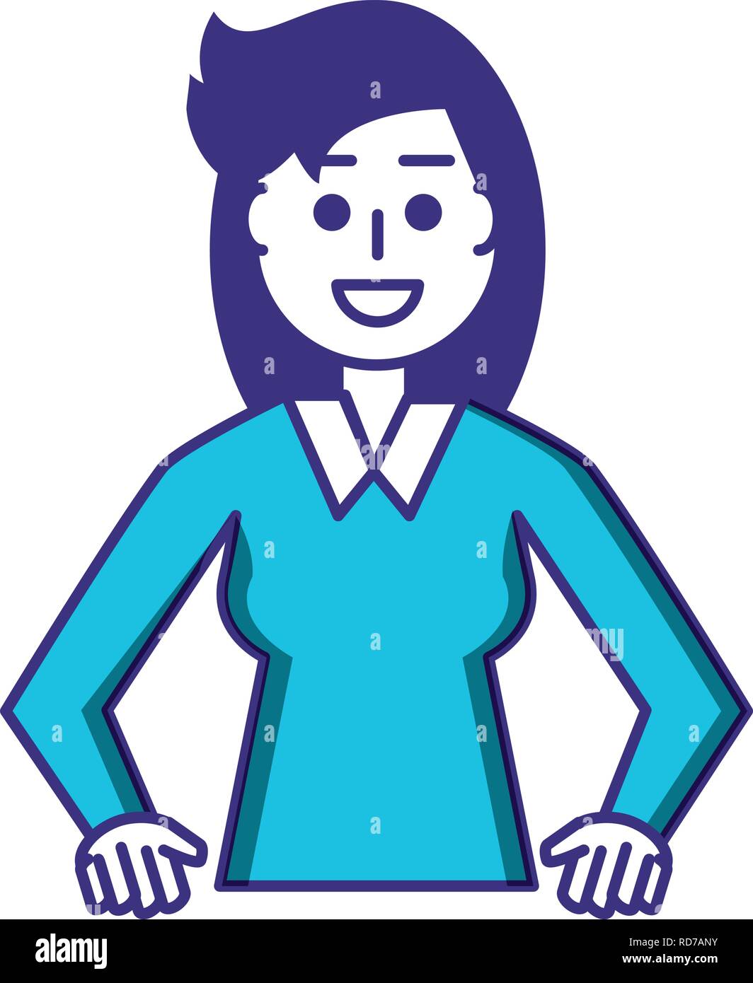 Anonymous lady Stock Vector Images - Alamy