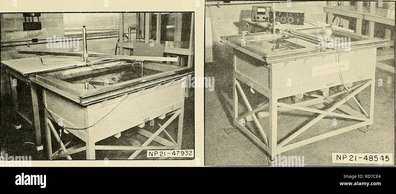. An electrolytic tank developed for obtaining velocity and pressure ...