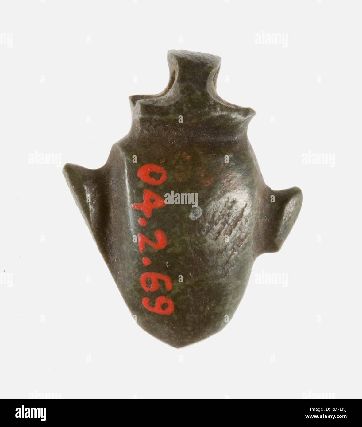 Amulet in the Shape of a Heart Stock Photo - Alamy