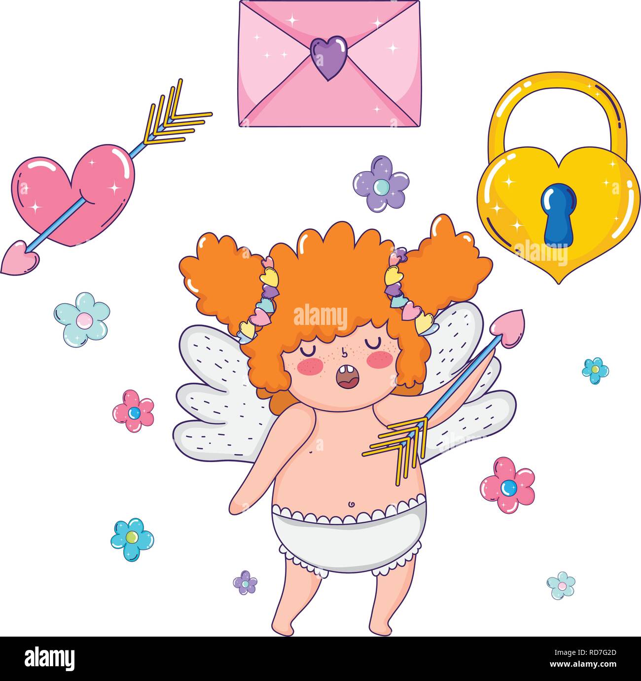 Desire lock Stock Vector Images - Alamy