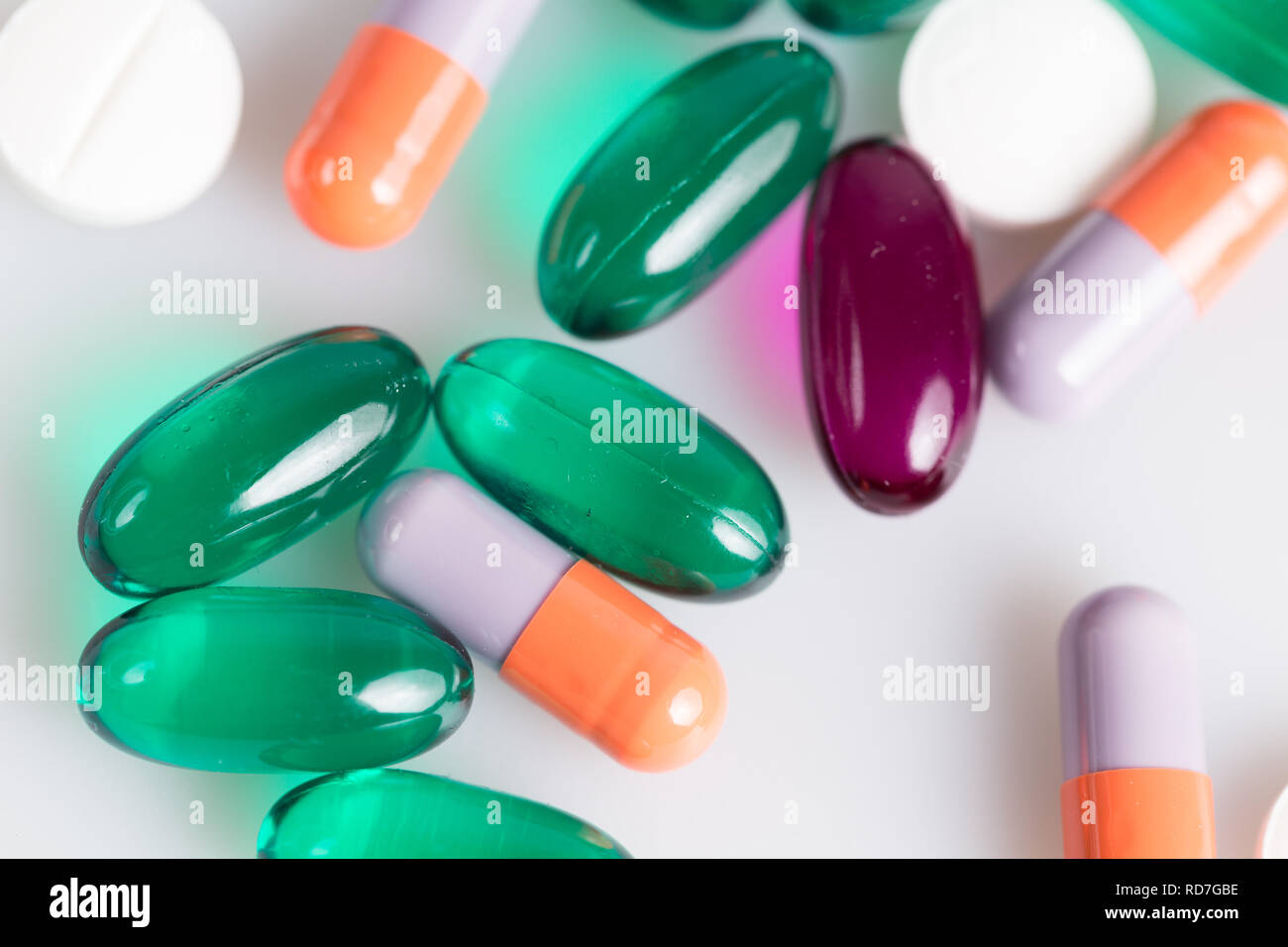 Gel tabs hi-res stock photography and images - Alamy