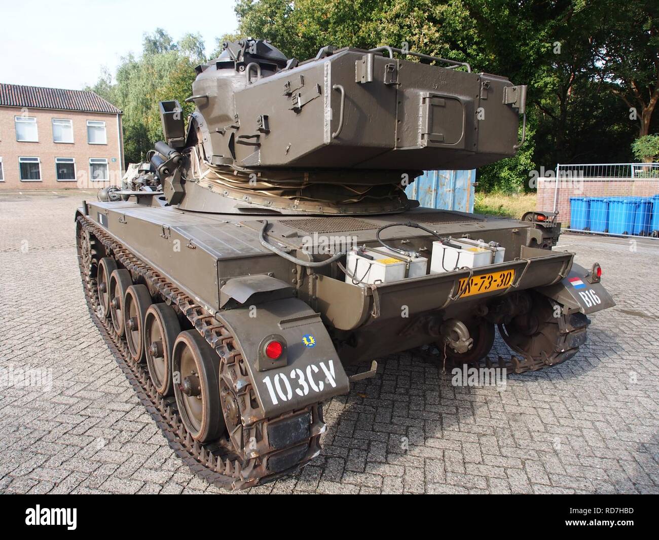 AMX 13 103CV B16 of the Royal Dutch Army pic4 Stock Photo - Alamy