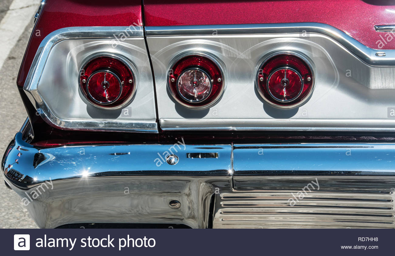 Vintage Car Rear Light High Resolution Stock Photography and Images - Alamy