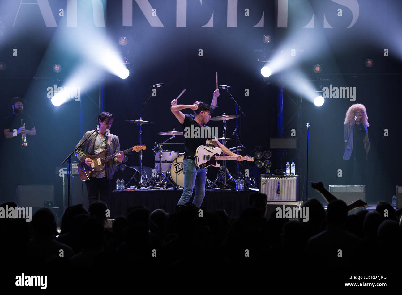 The Arkells perform at Massey Hall in Toronto Stock Photo - Alamy