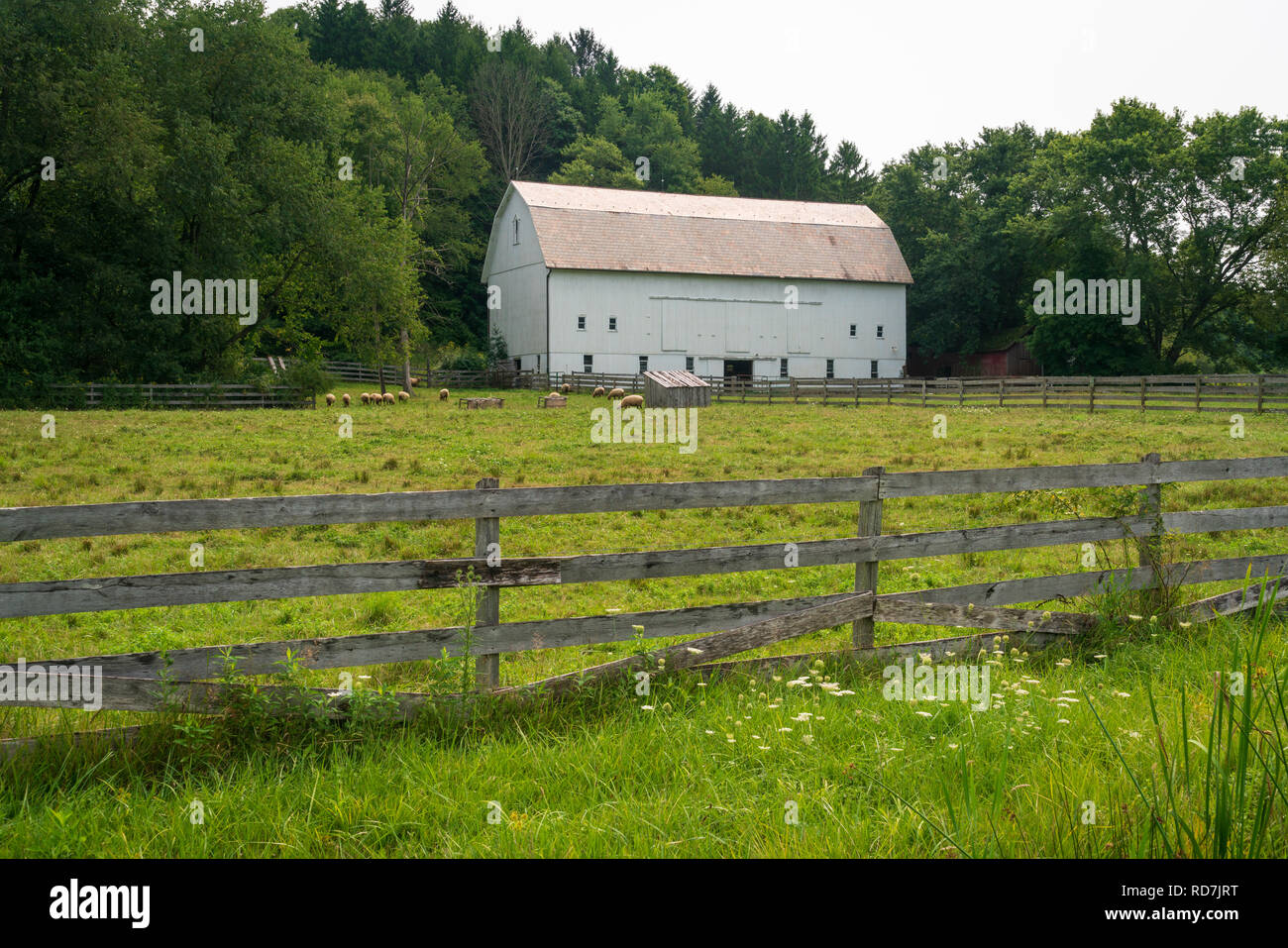 Historic farm buildings at Ohio's only National Park, Cuyahoga Valley ...