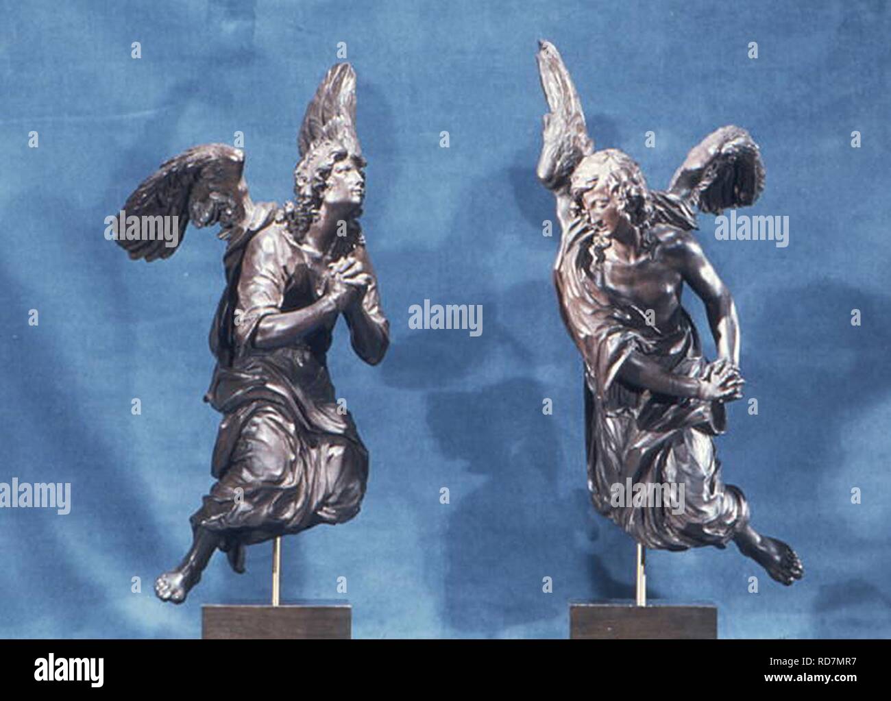 Angel (one of a pair Stock Photo - Alamy