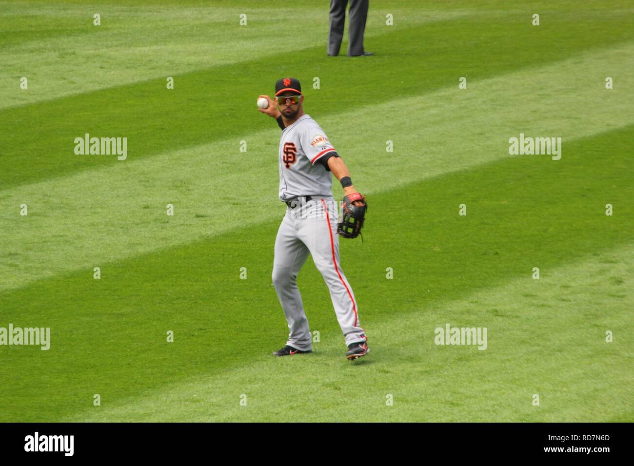 Angel Pagan, MLB baseball player for San Francisco Giants 01 Stock ...