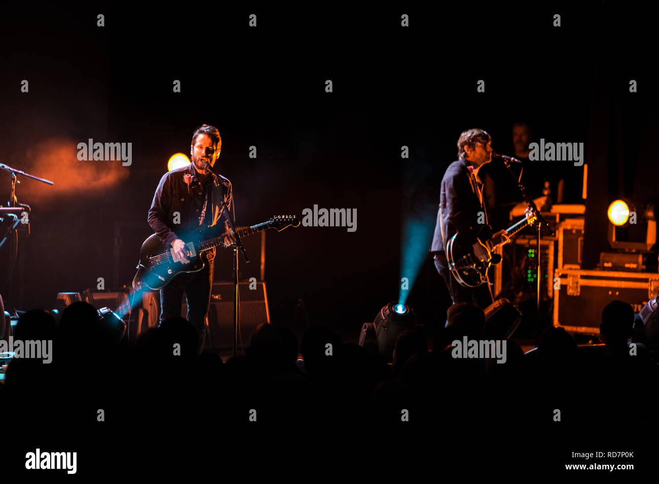 Sam Roberts Band performing at Massey Hall in Toronto Stock Photo - Alamy