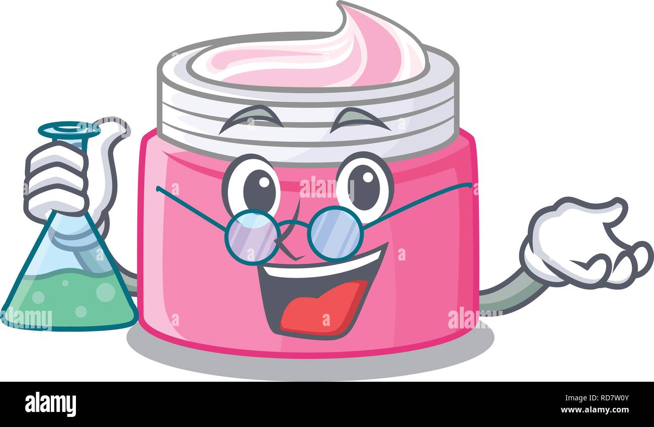 Professor face cream in the cartoon form Stock Vector Image & Art - Alamy
