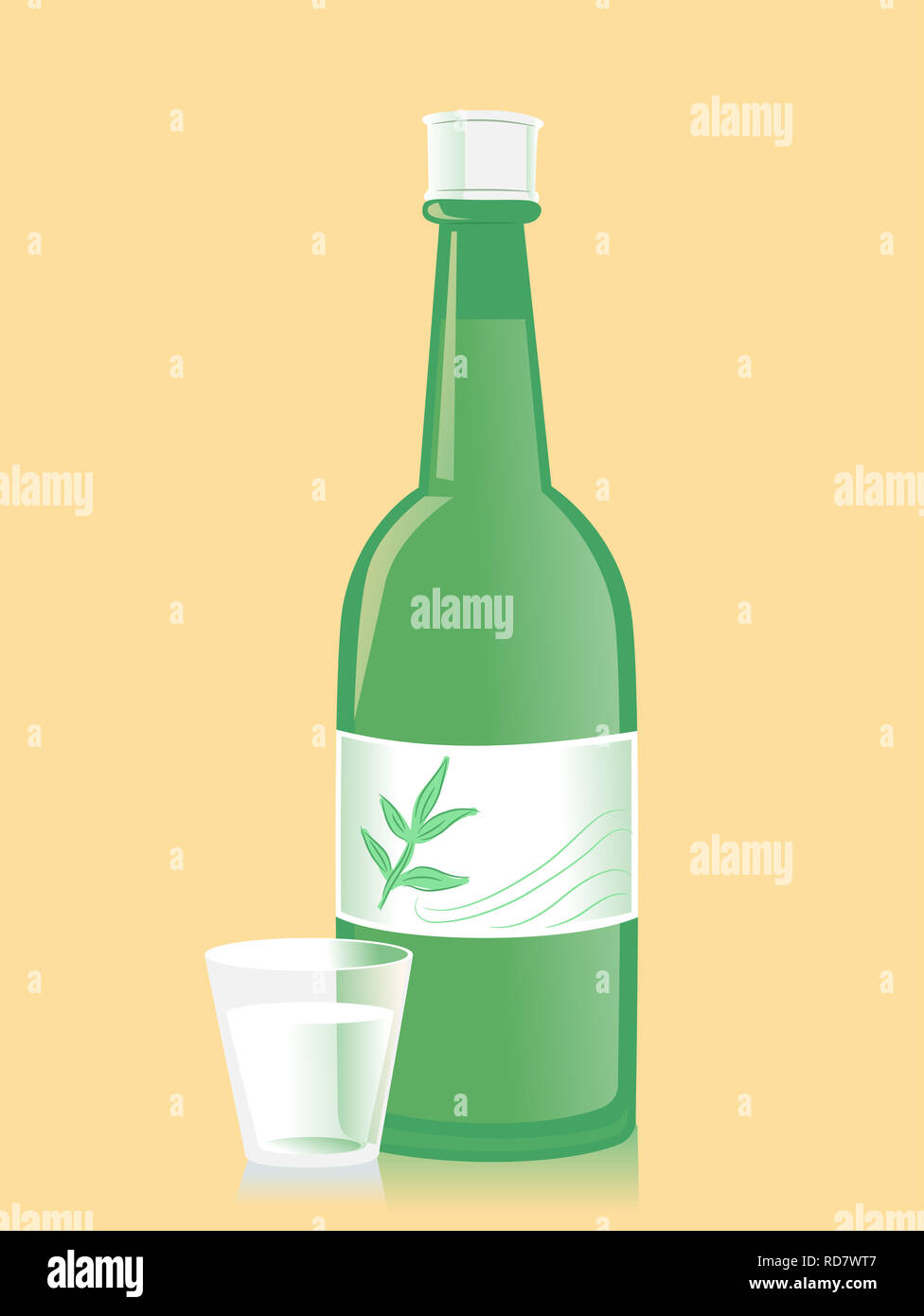 Soju glass hi-res stock photography and images - Alamy