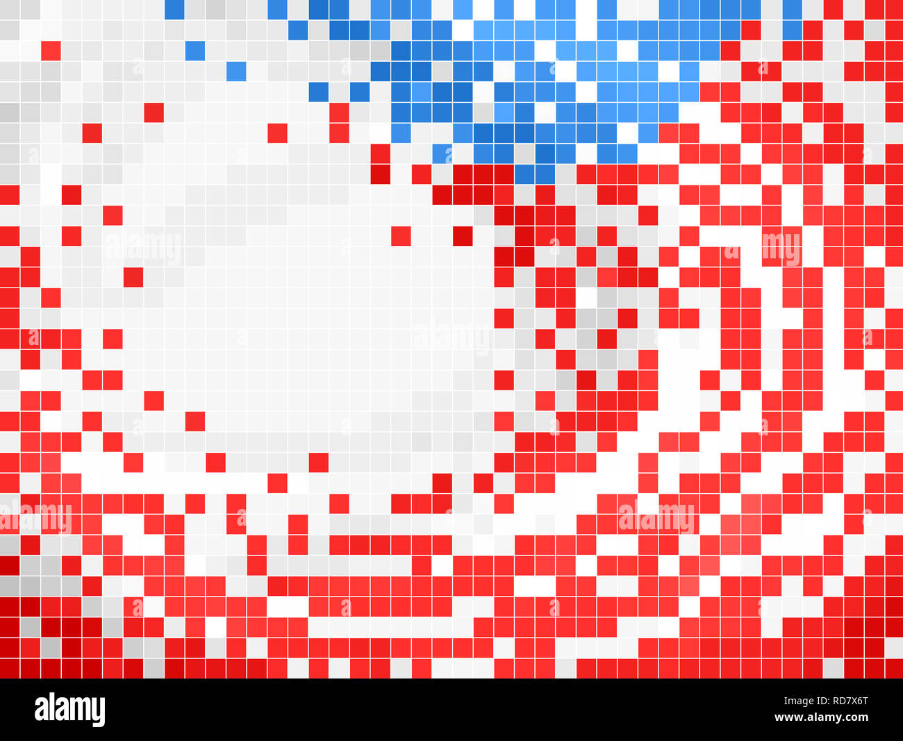 Pixel art flag hi-res stock photography and images - Alamy