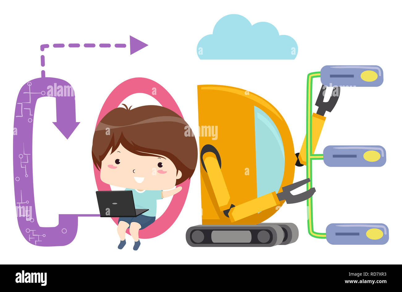 Programmer cartoon illustration hi-res stock photography and images - Alamy Programmer cartoon illustration hi-res stock photography and images - Alamy