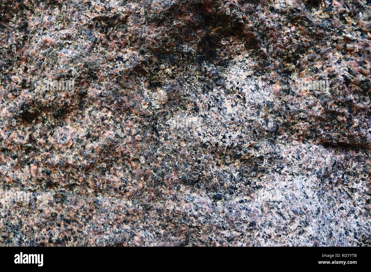 Close up high resolution surface of granite wall structures in ...