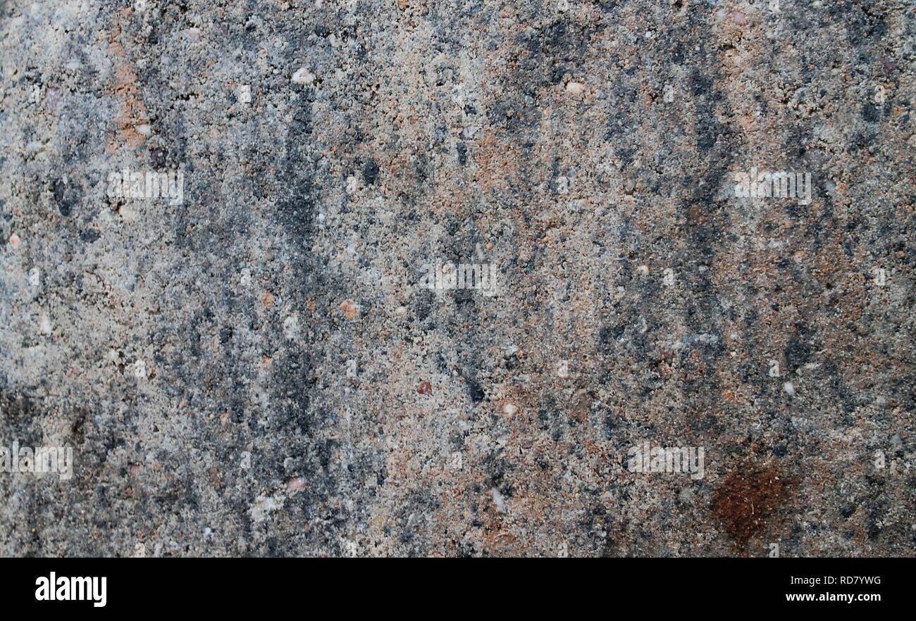 Close up high resolution surface of granite wall structures in ...