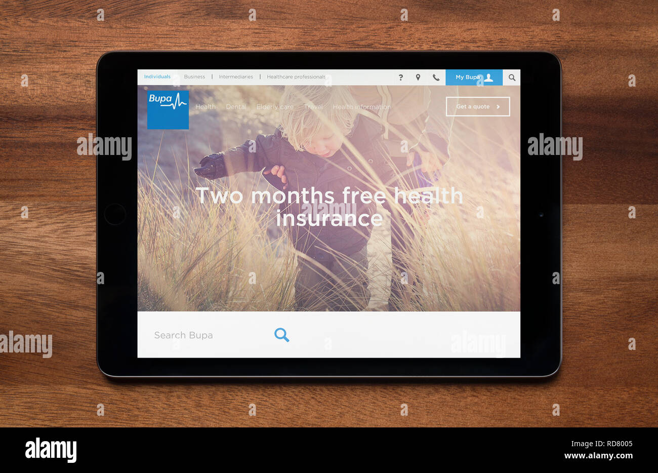 Bupa app hi-res stock photography and images - Alamy