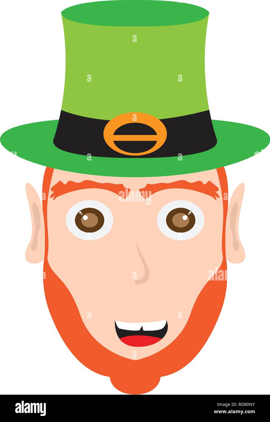 Avatar of a surprised irish elf Stock Vector Image & Art - Alamy