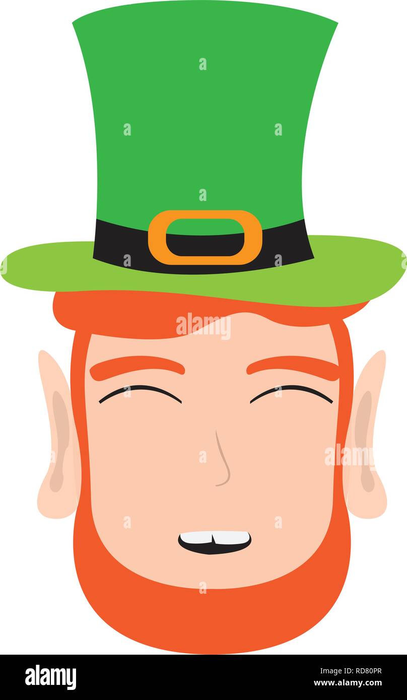 Avatar of a happy irish elf Stock Vector Image & Art - Alamy