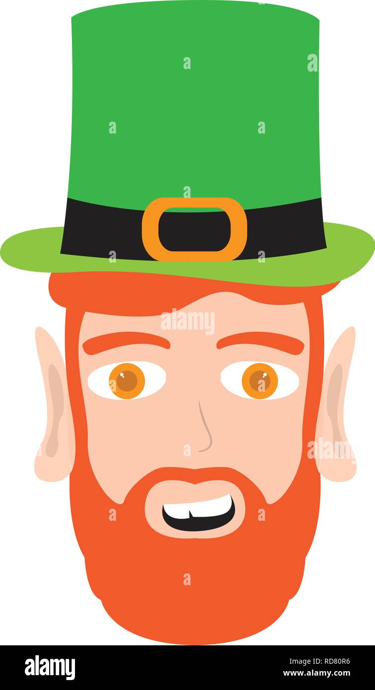 Avatar of a surprised irish elf Stock Vector Image & Art - Alamy