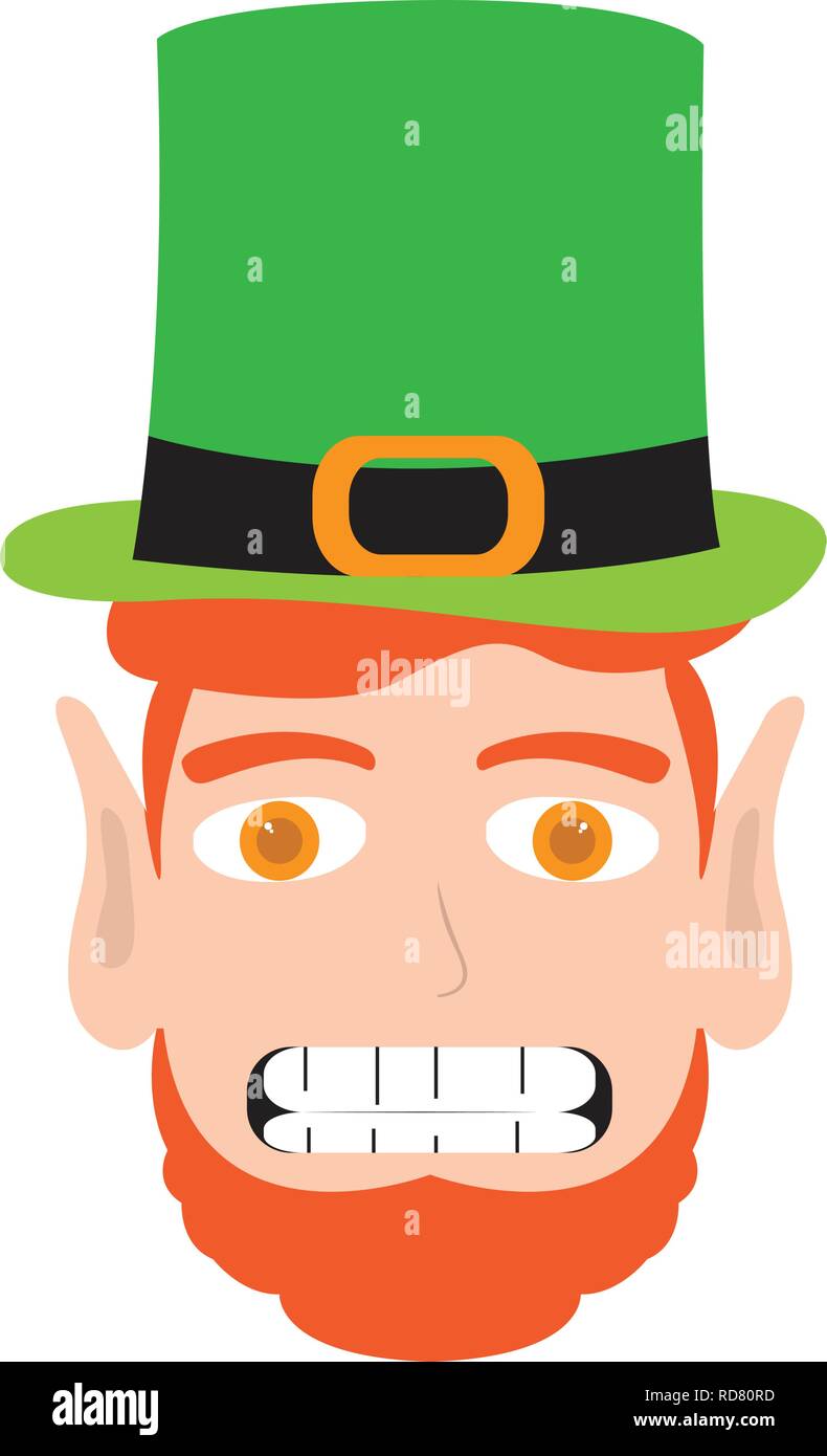 Avatar of a scared irish elf Stock Vector Image & Art - Alamy
