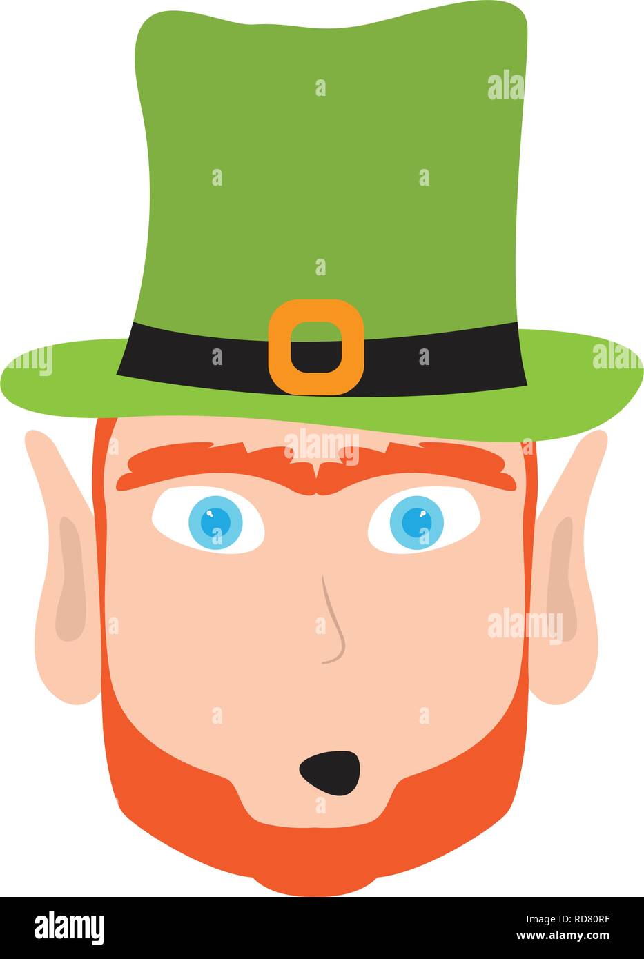 Avatar of amazed irish elf Stock Vector Image & Art - Alamy
