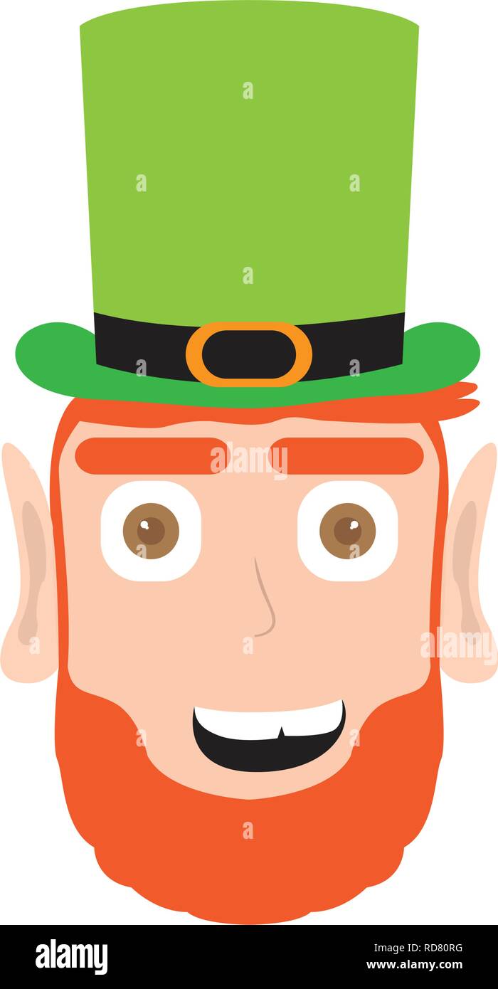 Avatar of a surprised irish elf Stock Vector Image & Art - Alamy
