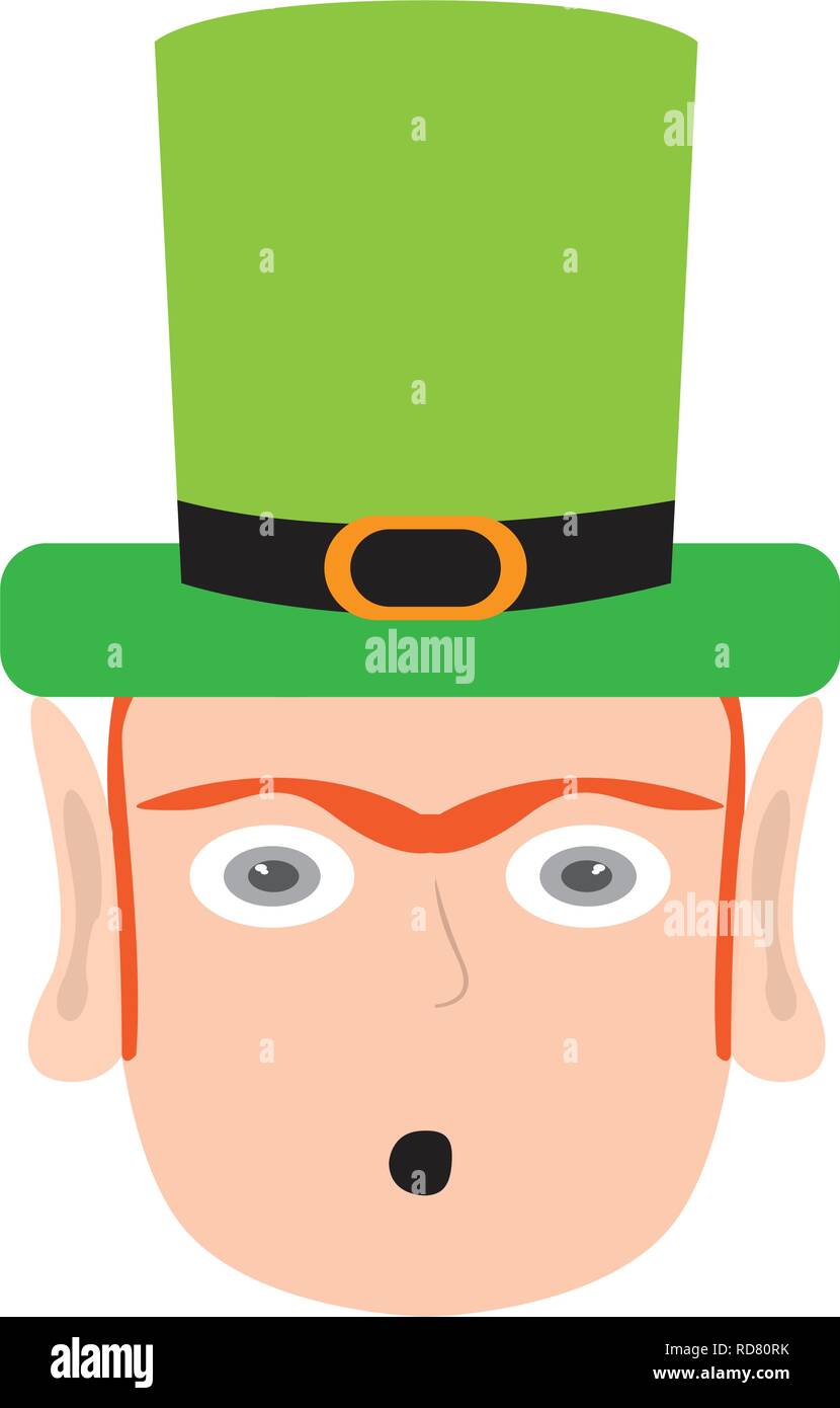 Avatar of amazed irish elf Stock Vector Image & Art - Alamy