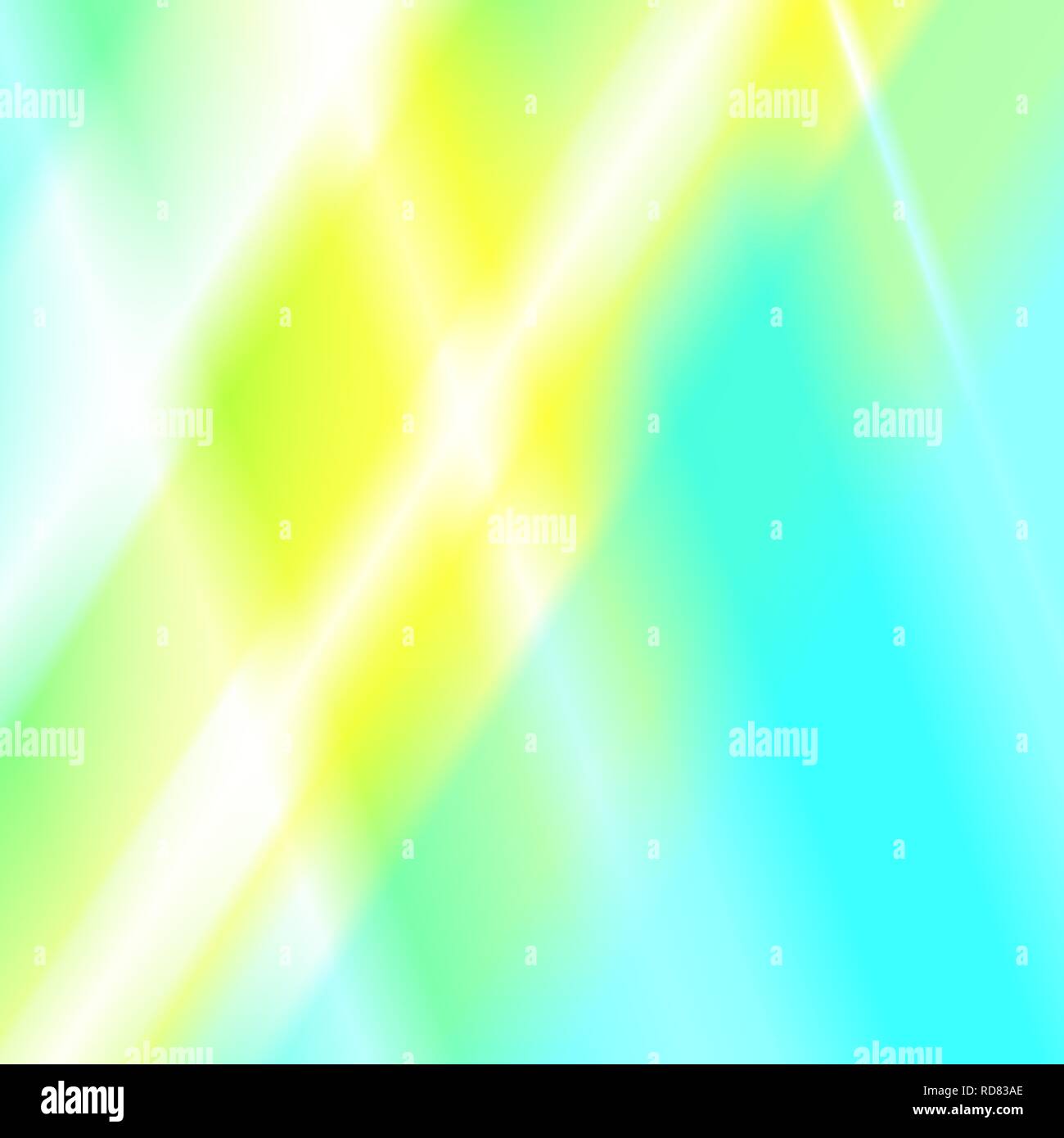 Rainbow light defocused gradient reflection hi-res stock photography ...