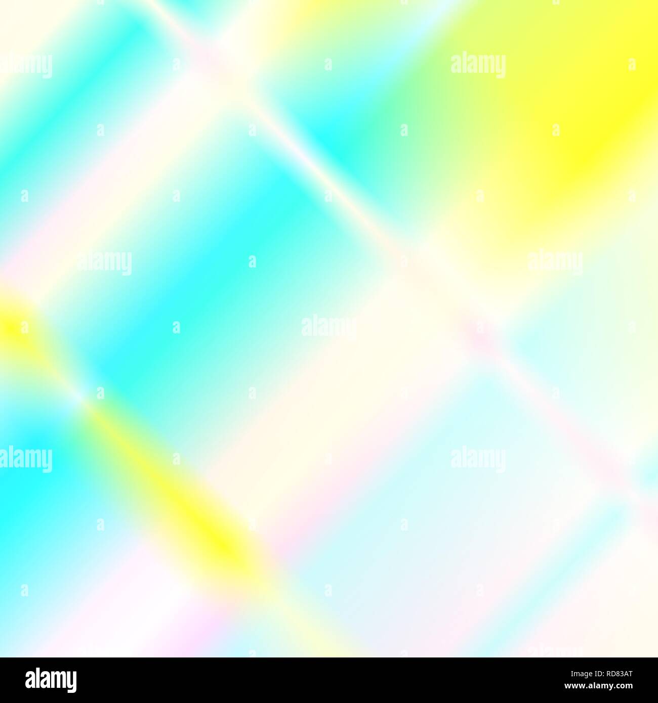 Rainbow glow reflections of light. Holographic dispersion and ...