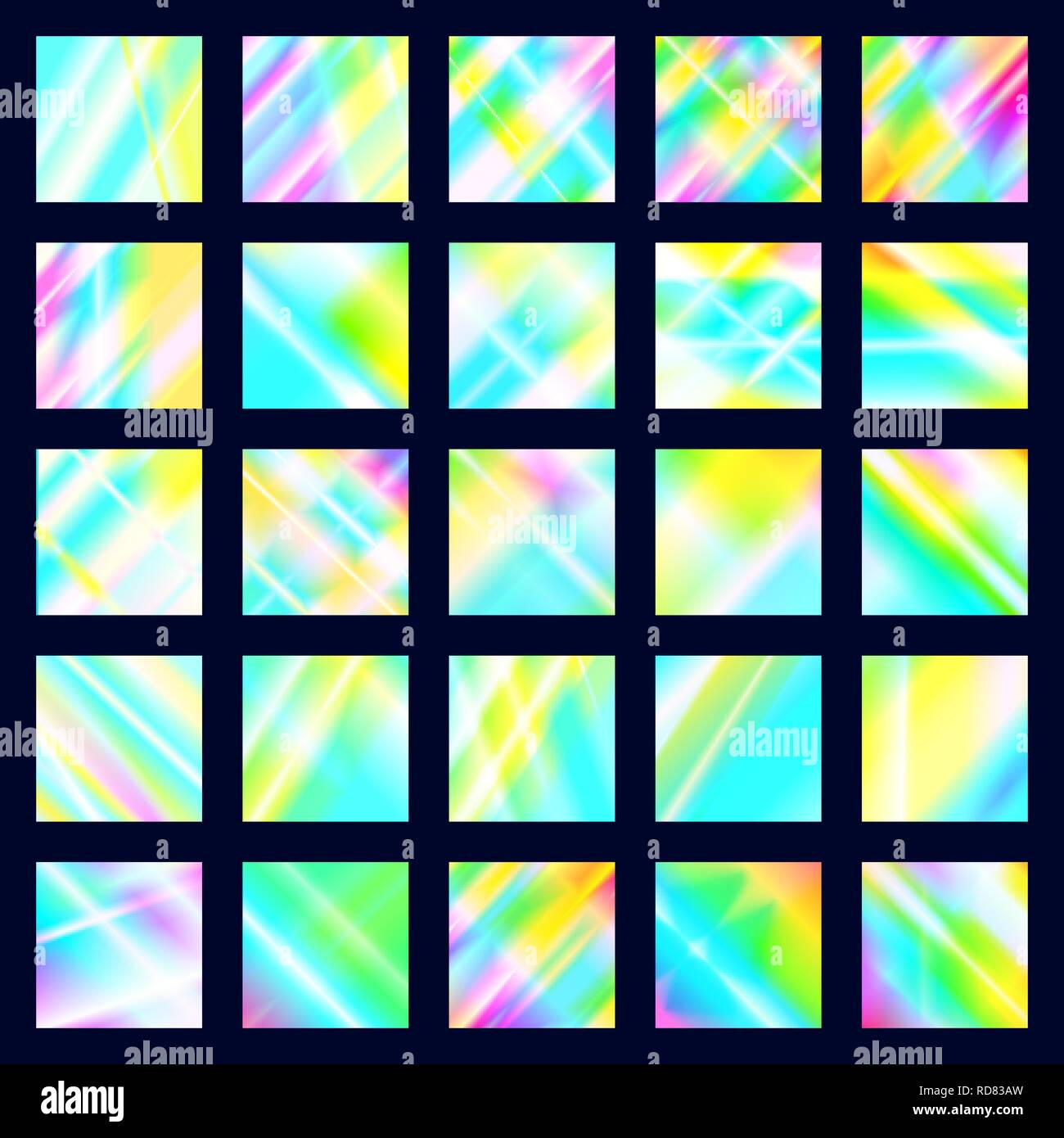 Glass prism with laser light Stock Vector Images - Alamy
