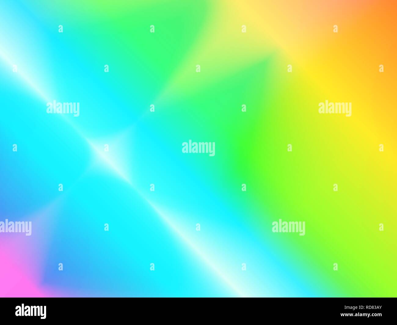 Disco background. Rainbow reflection and light beams texture Stock ...