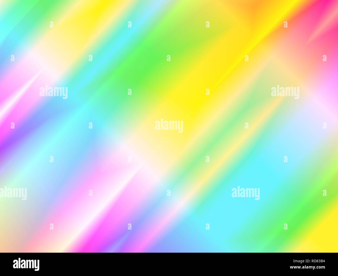 Disco background. Rainbow reflection and light beams texture Stock ...
