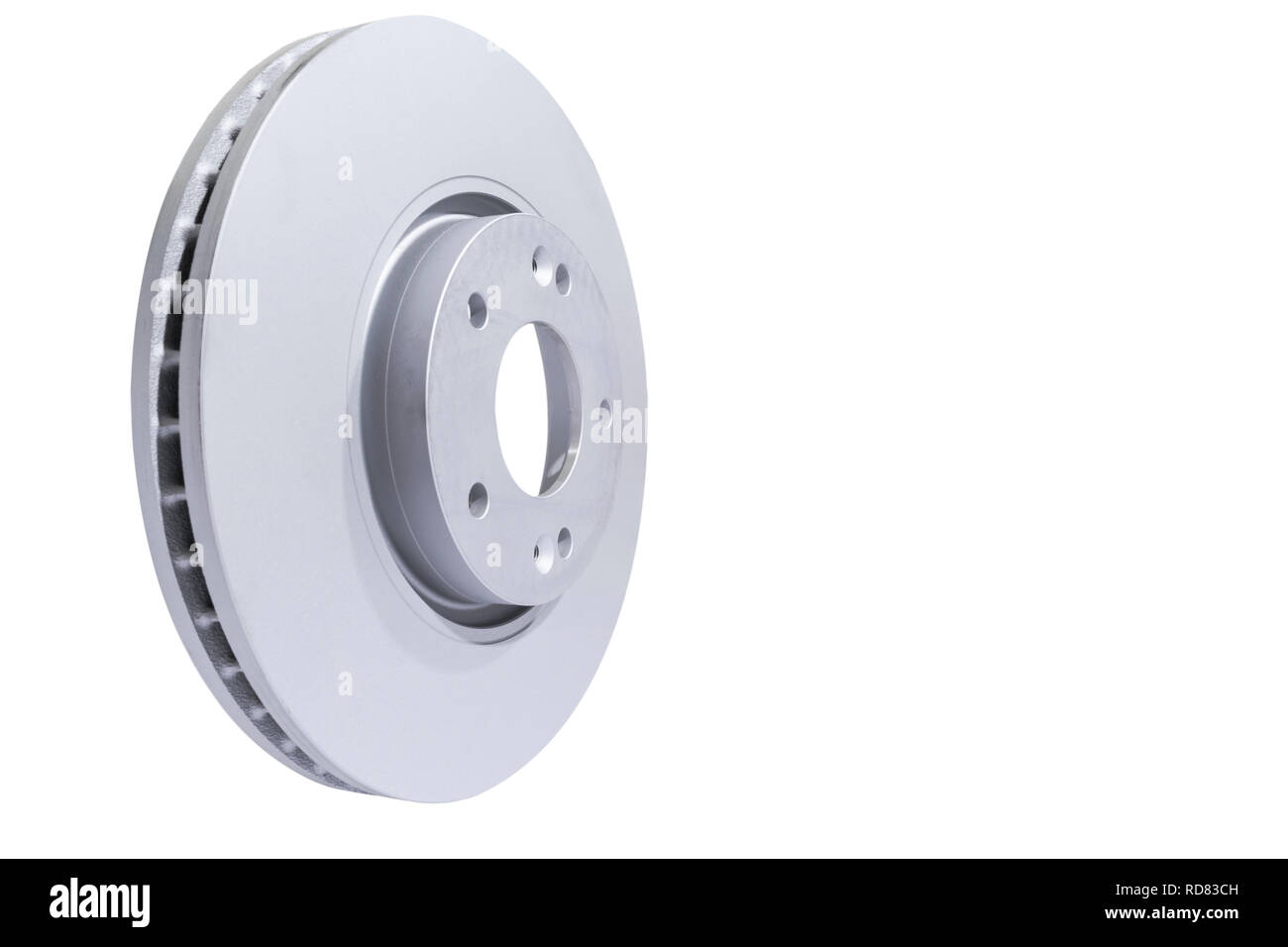 Brake disc isolated on white background. Auto parts. Brake disc rotor ...