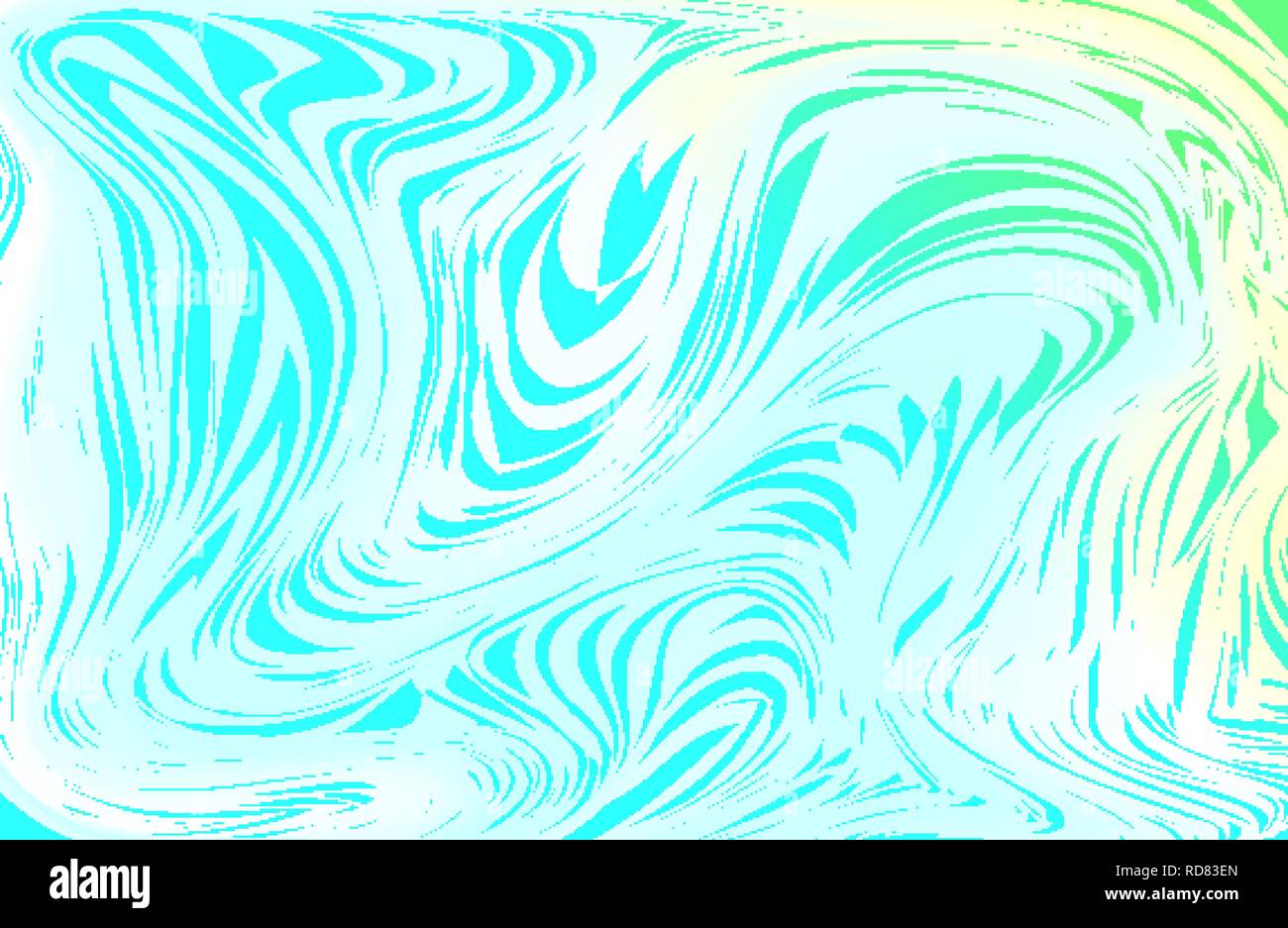 Iridescent marble texture background with flowing color lines Stock ...